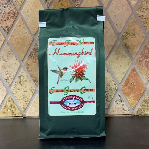 Hummingbird Shade Grown, Organic, 12oz. - Finger Lakes Coffee Roasters